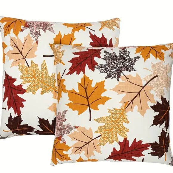 Holiday | 2pcs Polyester Pillow Covers Autumn Decorations Fall | Poshmark
